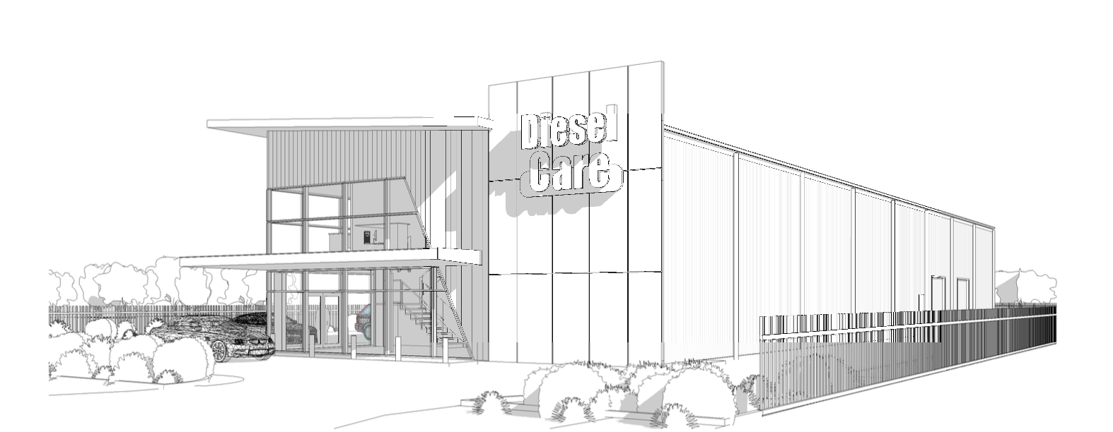 Award Winning Design for Dalby Branch - Diesel Care